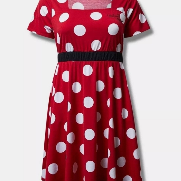 torrid | Dresses | Torrid Minnie Mouse Plus Size 5 Dress Halloween ...